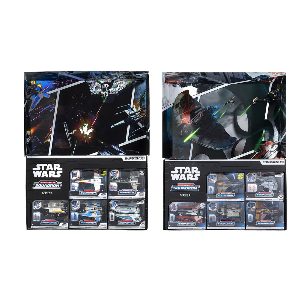 STAR WARS™ Micro Galaxy Squadron Starfighter Class Collection Bundle ...