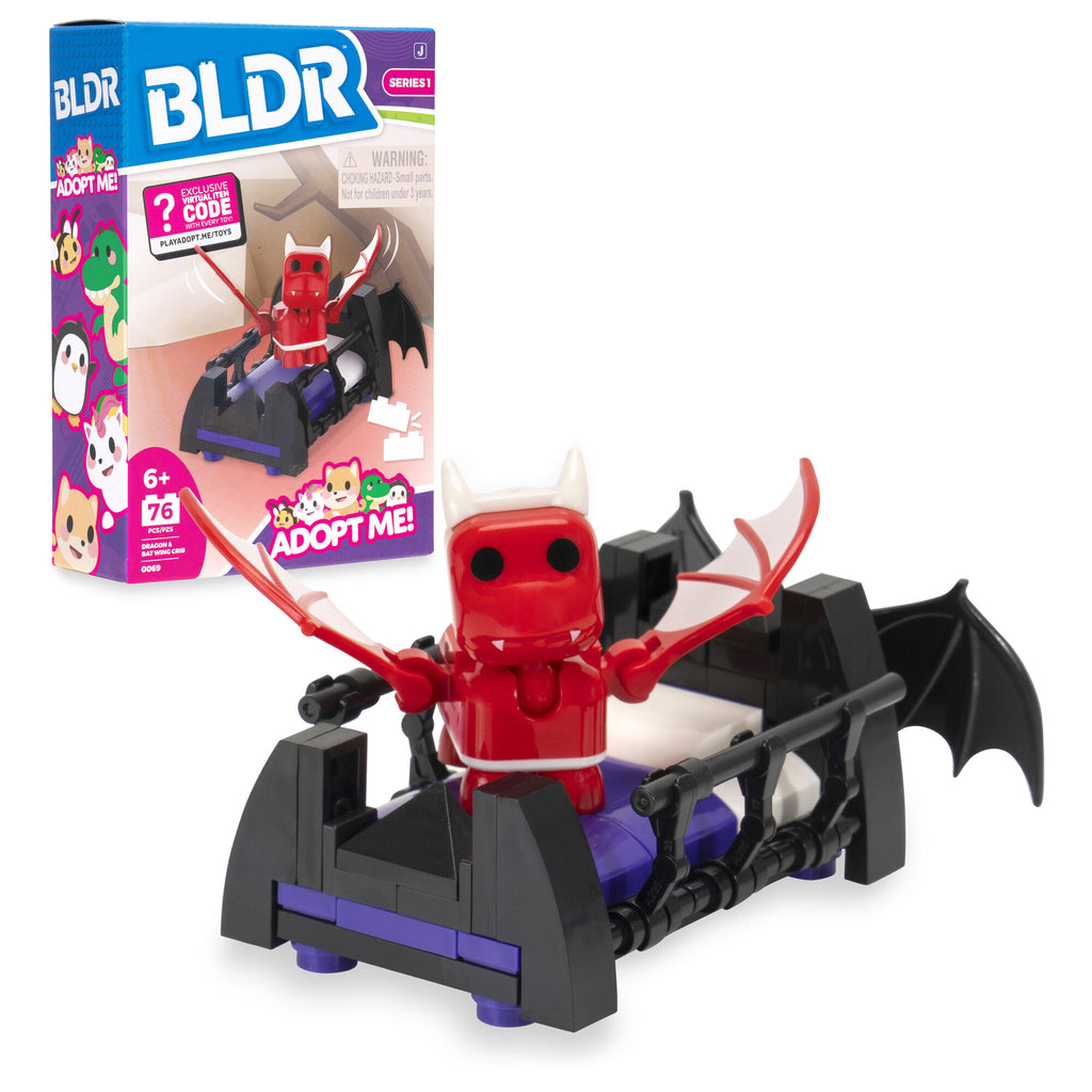 Adopt Me Dragon & Bat Wing Crib Building Set