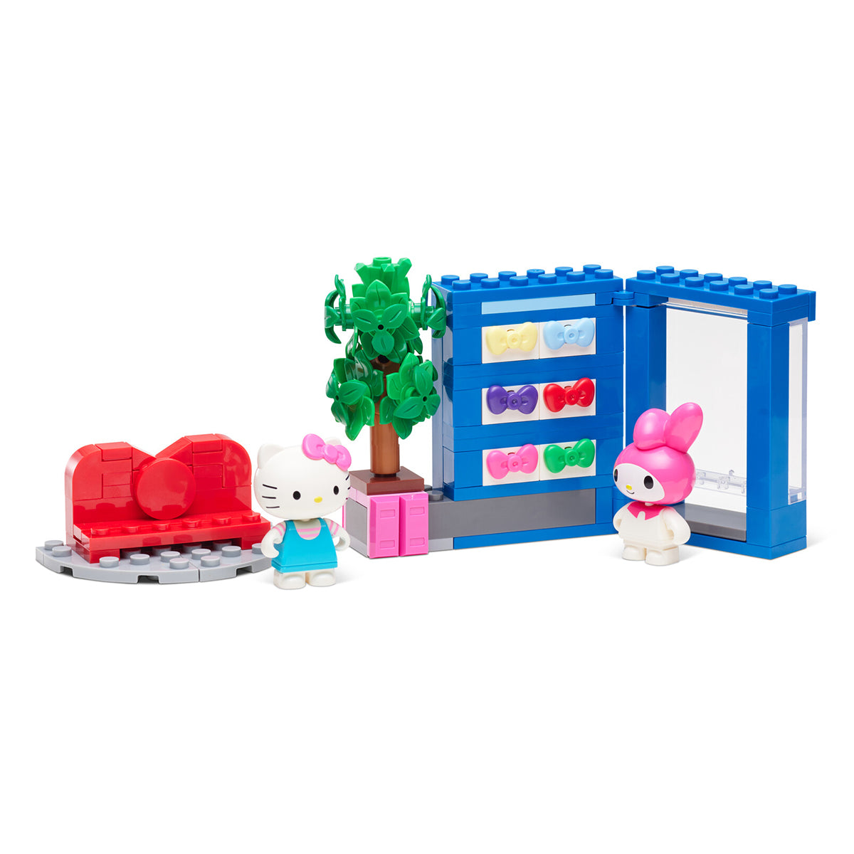 Hello Kitty Stuff Building Set - 354 Piece BLDR Set With Hello Kitty ...