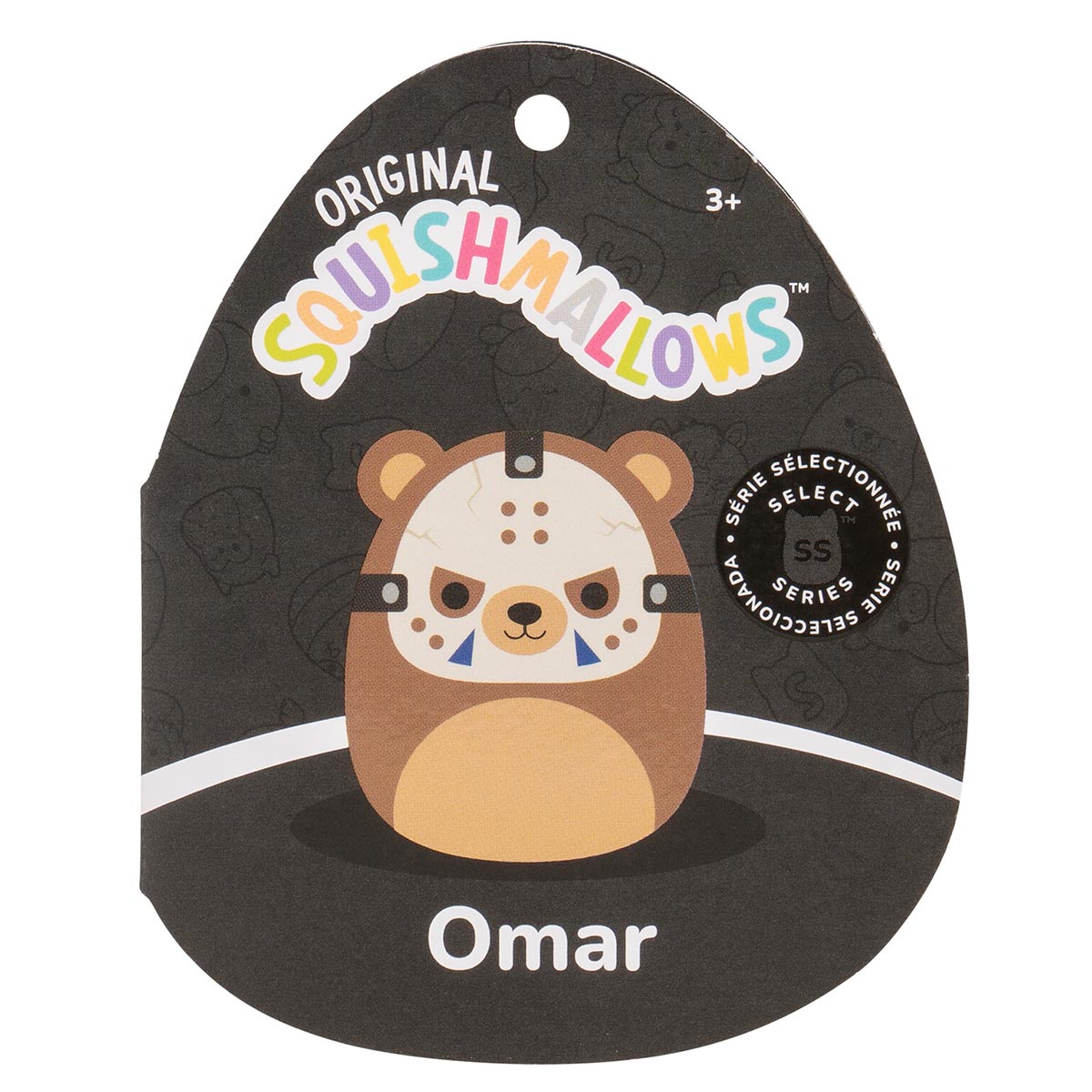 Squishmallows 8" Omar in Hockey Mask | Jazwares
