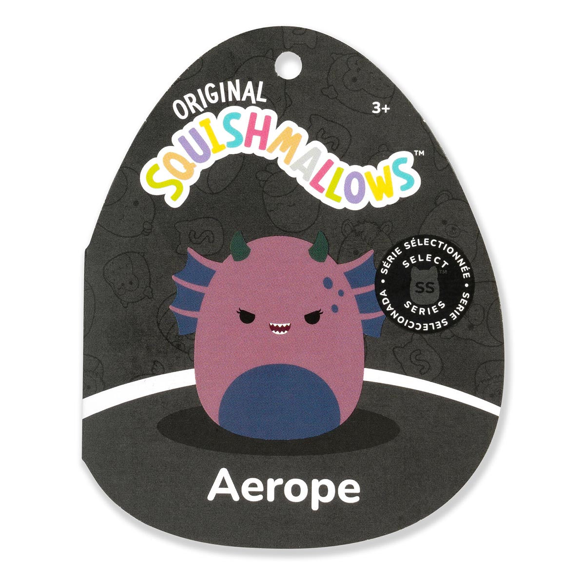Squishmallows 5" Aerope the Purple And Navy Swamp Monster | Jazwares