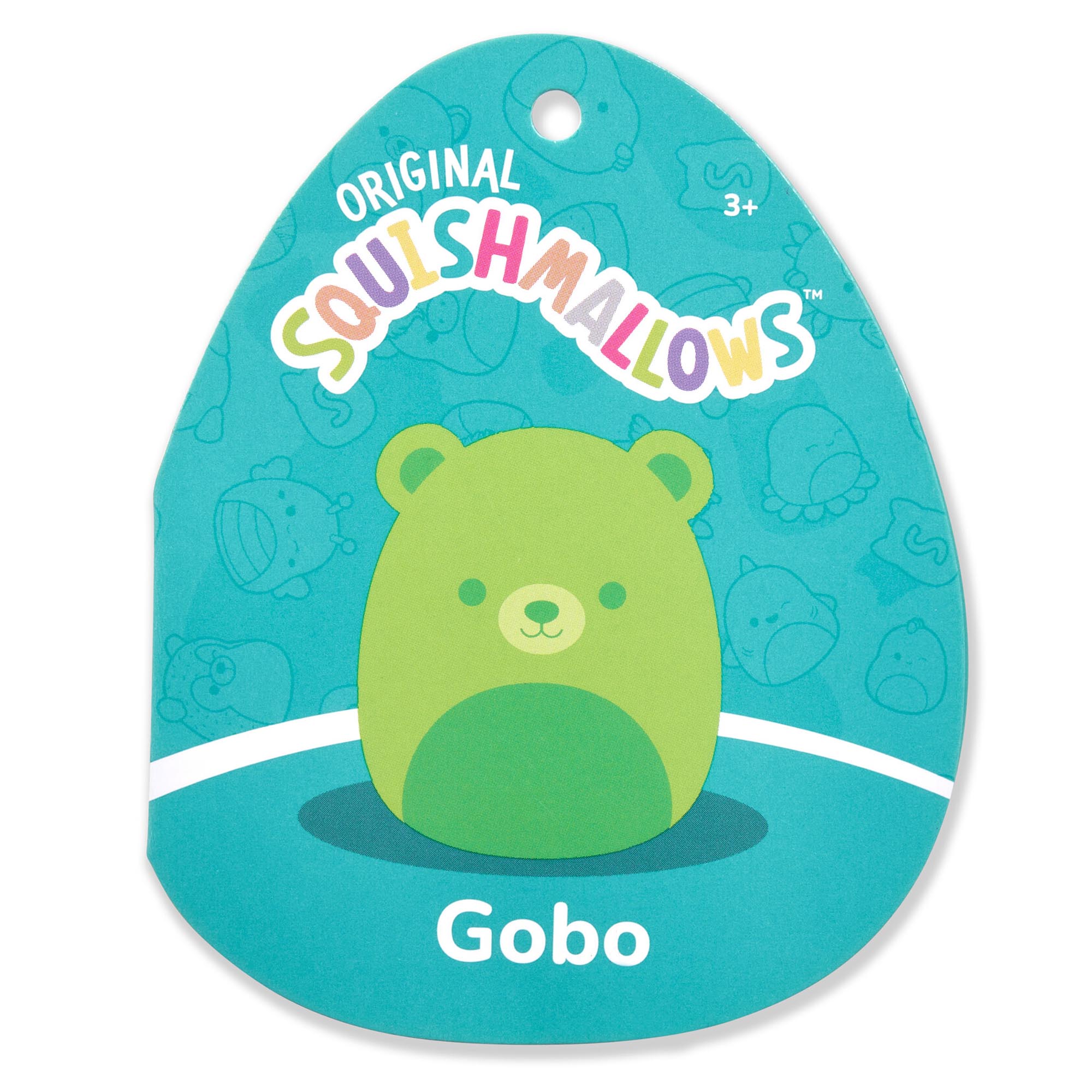 Squishmallows 12" Gobo the Neon Green Bear | Jazwares
