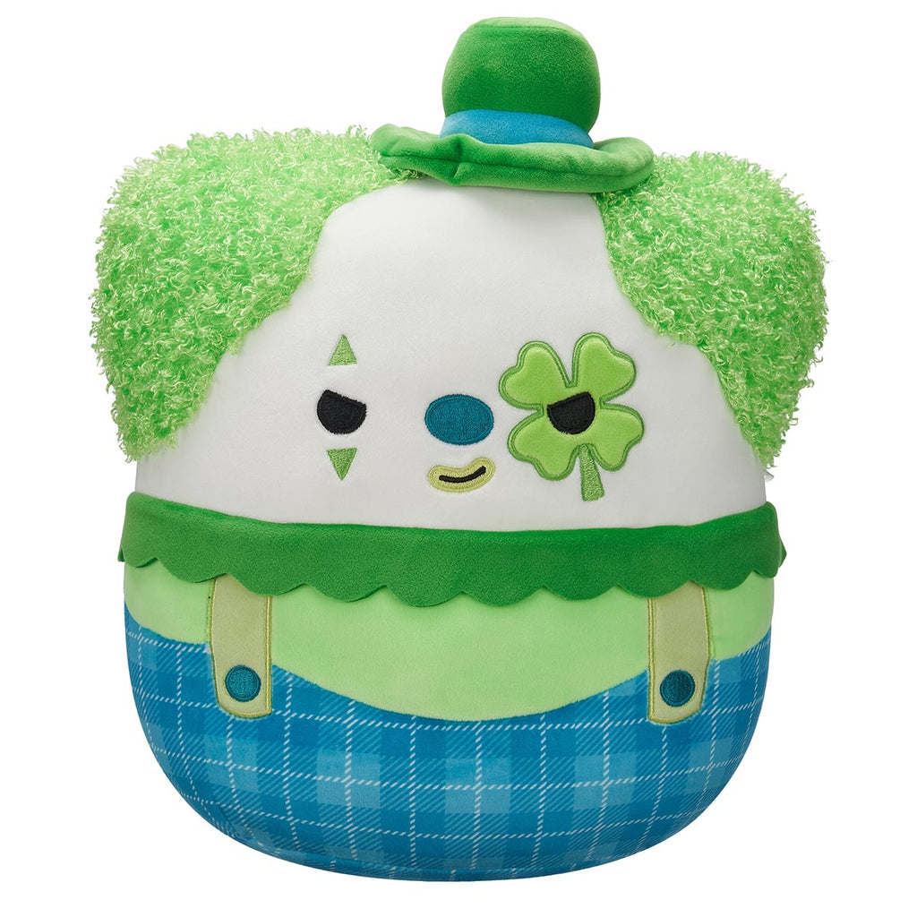 Squishmallows 12" Select Series Mike the St. Patty’s Day Clown | Jazwares