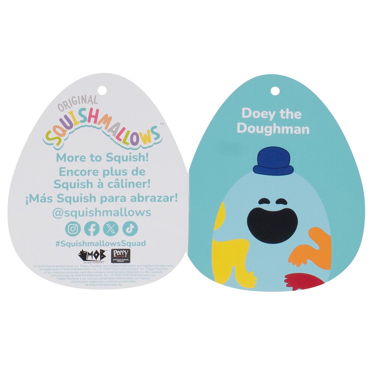 Squishmallows Poppy Playtime 8" Doey Plush | Jazwares