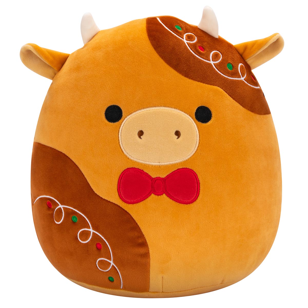 Squishmallows 12" Jericho the Gingerbread Cow | Jazwares