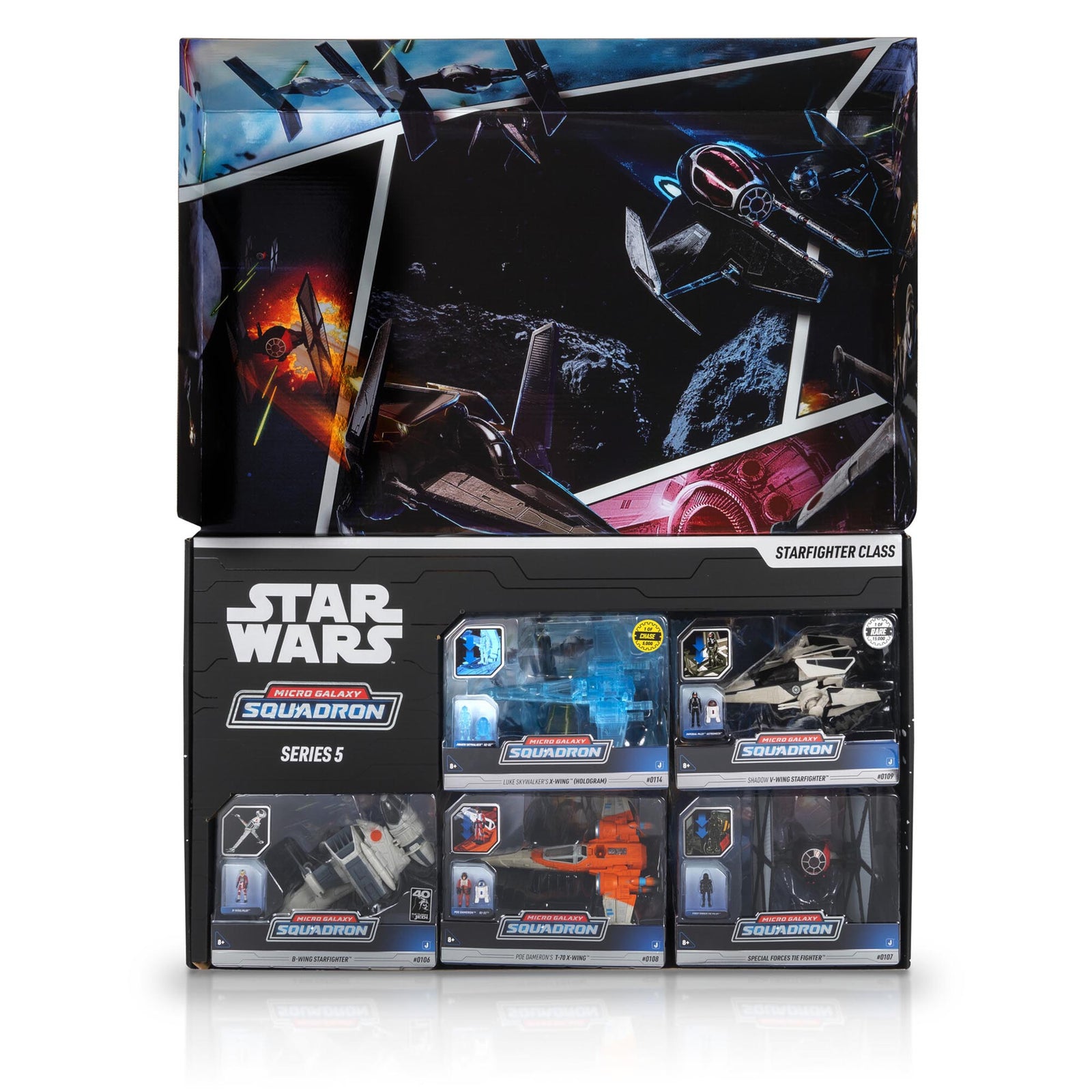 STAR WARS Micro Galaxy Squadron Starfighter Class Series 5 Box Set ...