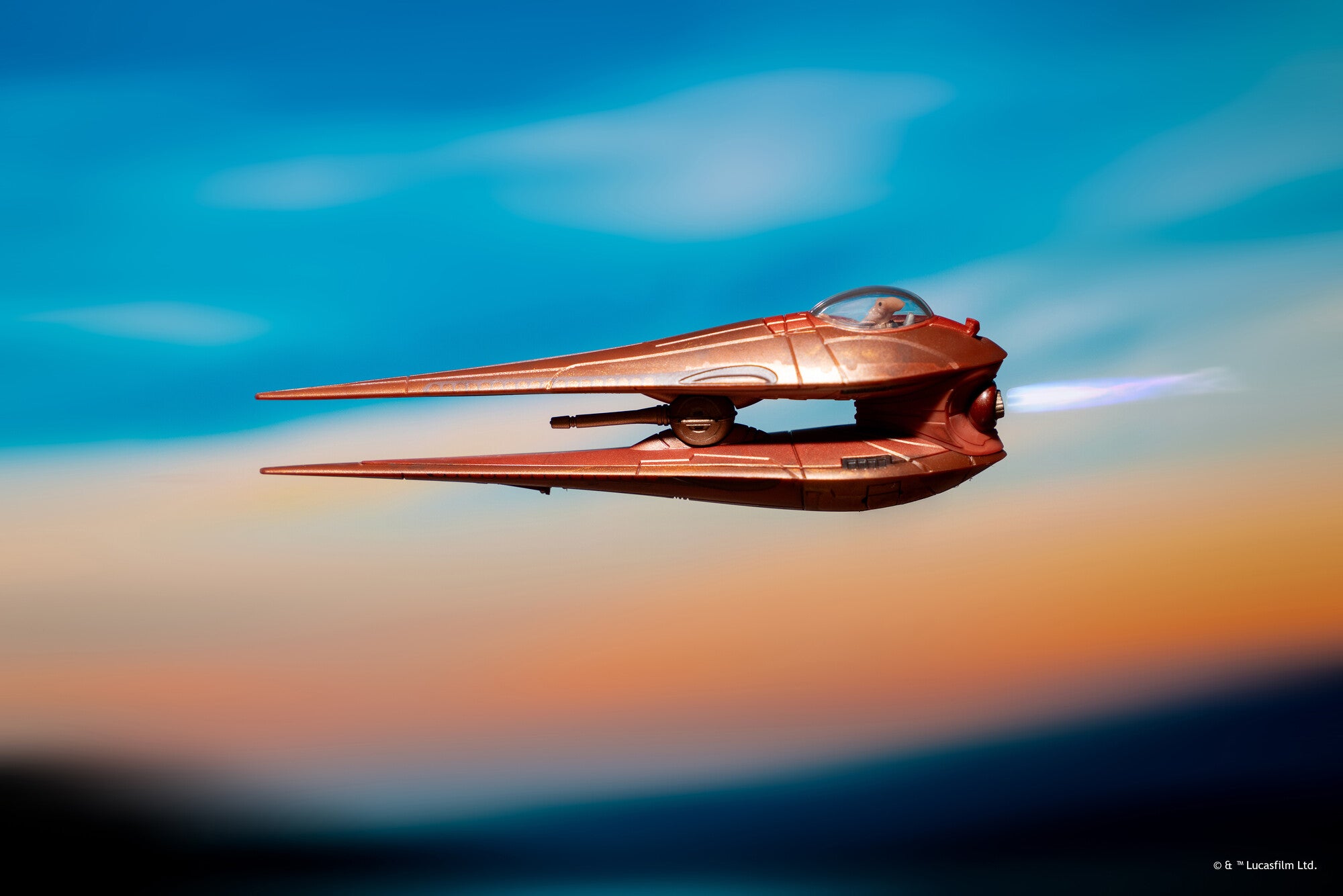 STAR WARS™ Micro Galaxy Squadron Geonosian Starfighter | Jazwares Vault